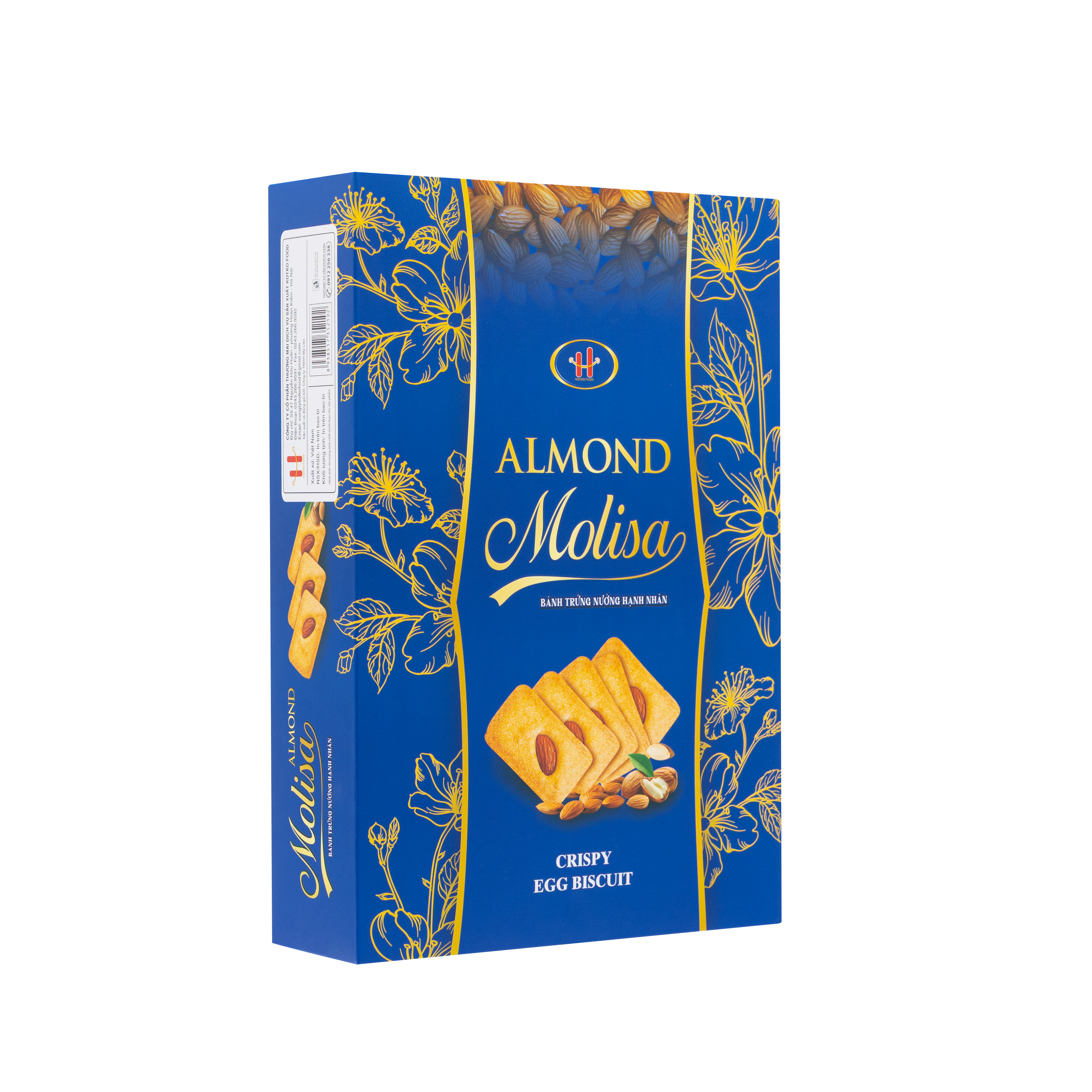 Bánh Trứng Nướng Hạnh Nhân Molisa